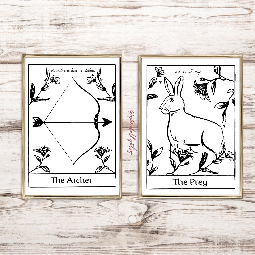 Digital Archer Tarot Card Set - Etsy