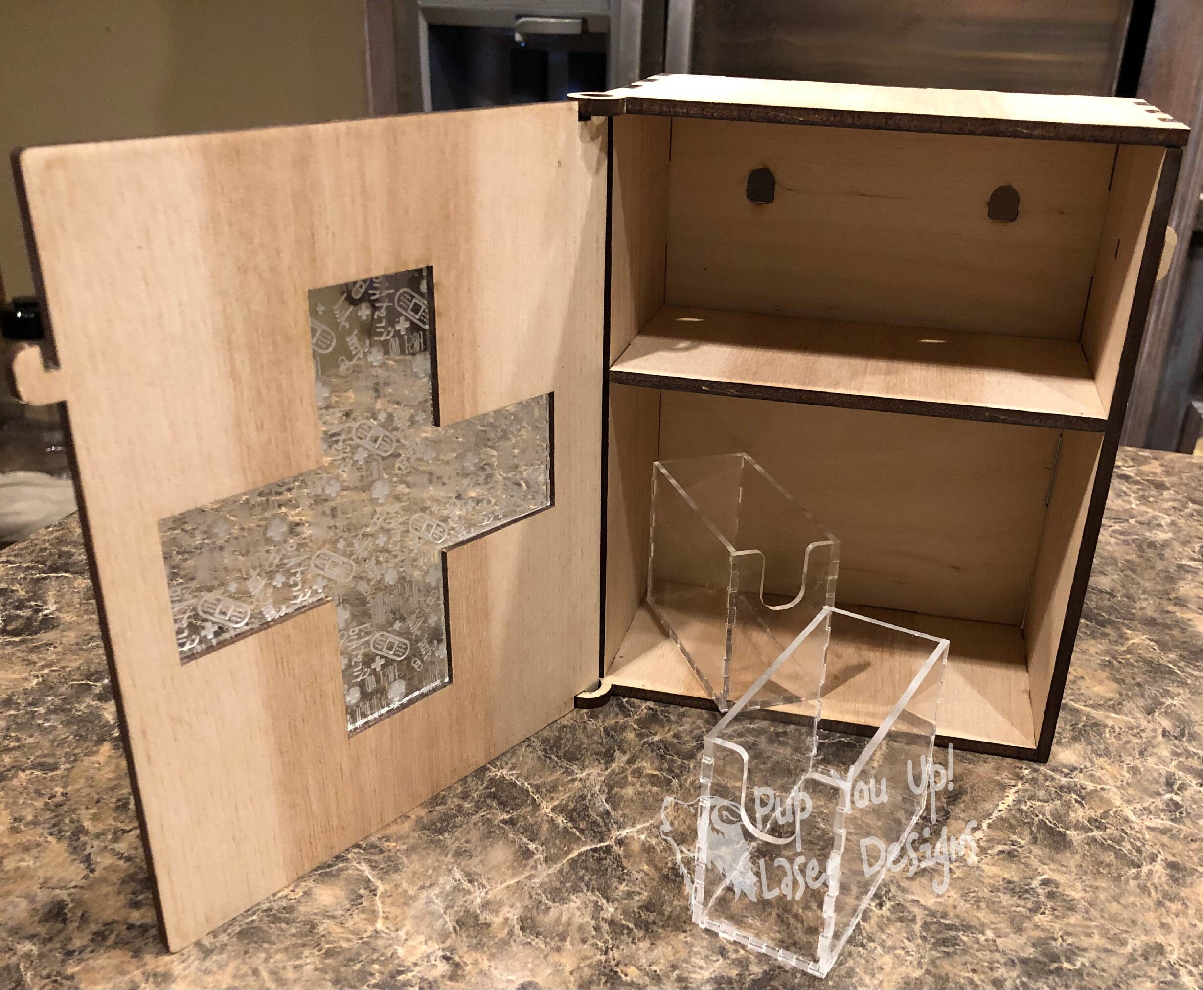 First Aid Box Medical Station Hang or Stand DIGITAL FILE - Etsy