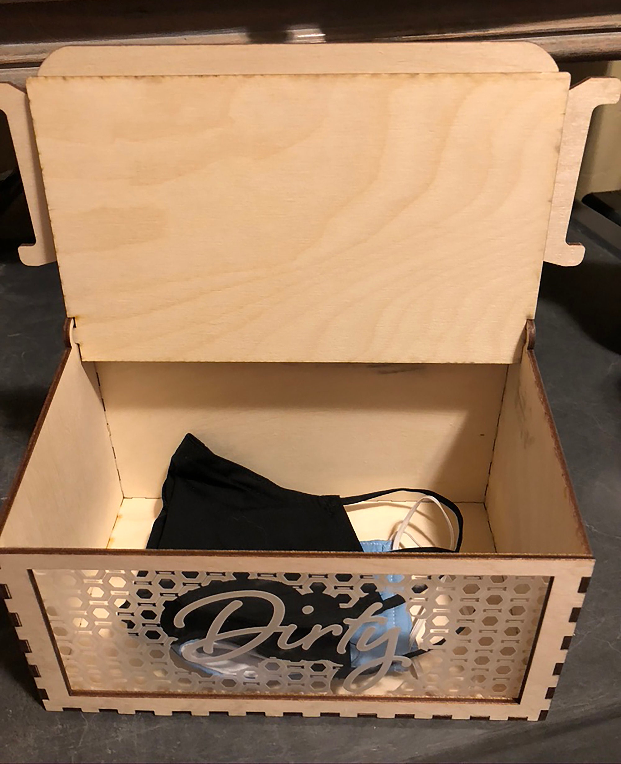 Mask Organizer Laundry Sorter Bin Station-svg DIGITAL FILE - Etsy