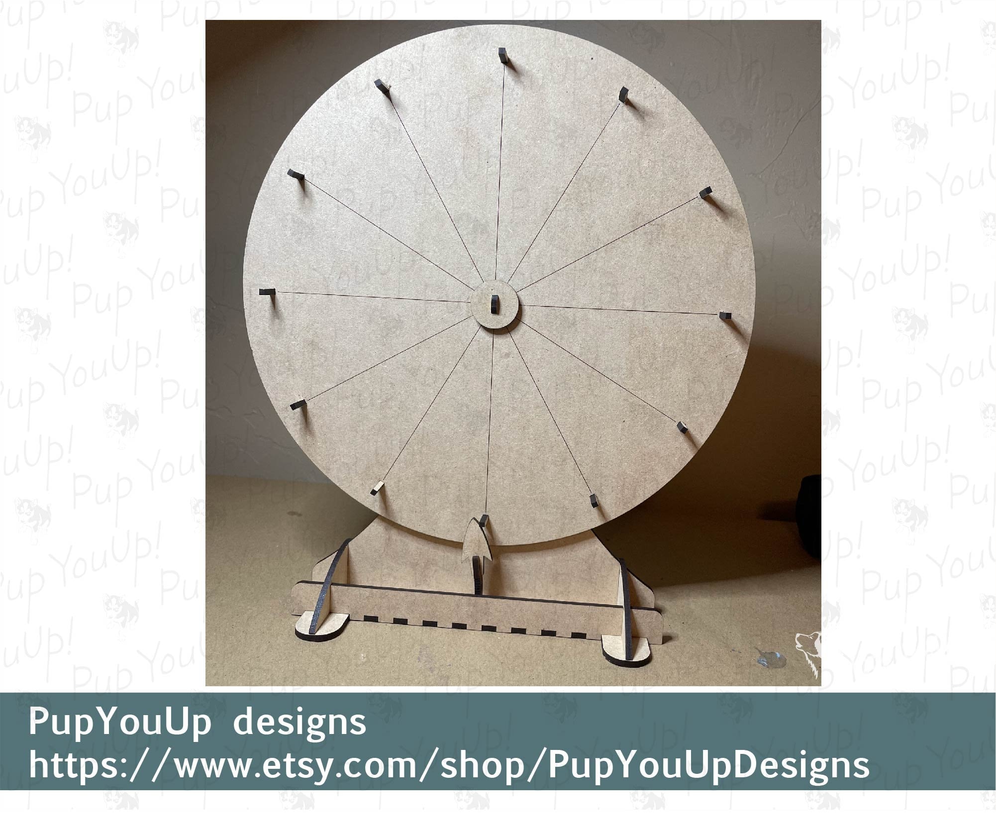 Spinning Prize or Decision Wheel DIGITAL FILE Made for - Etsy