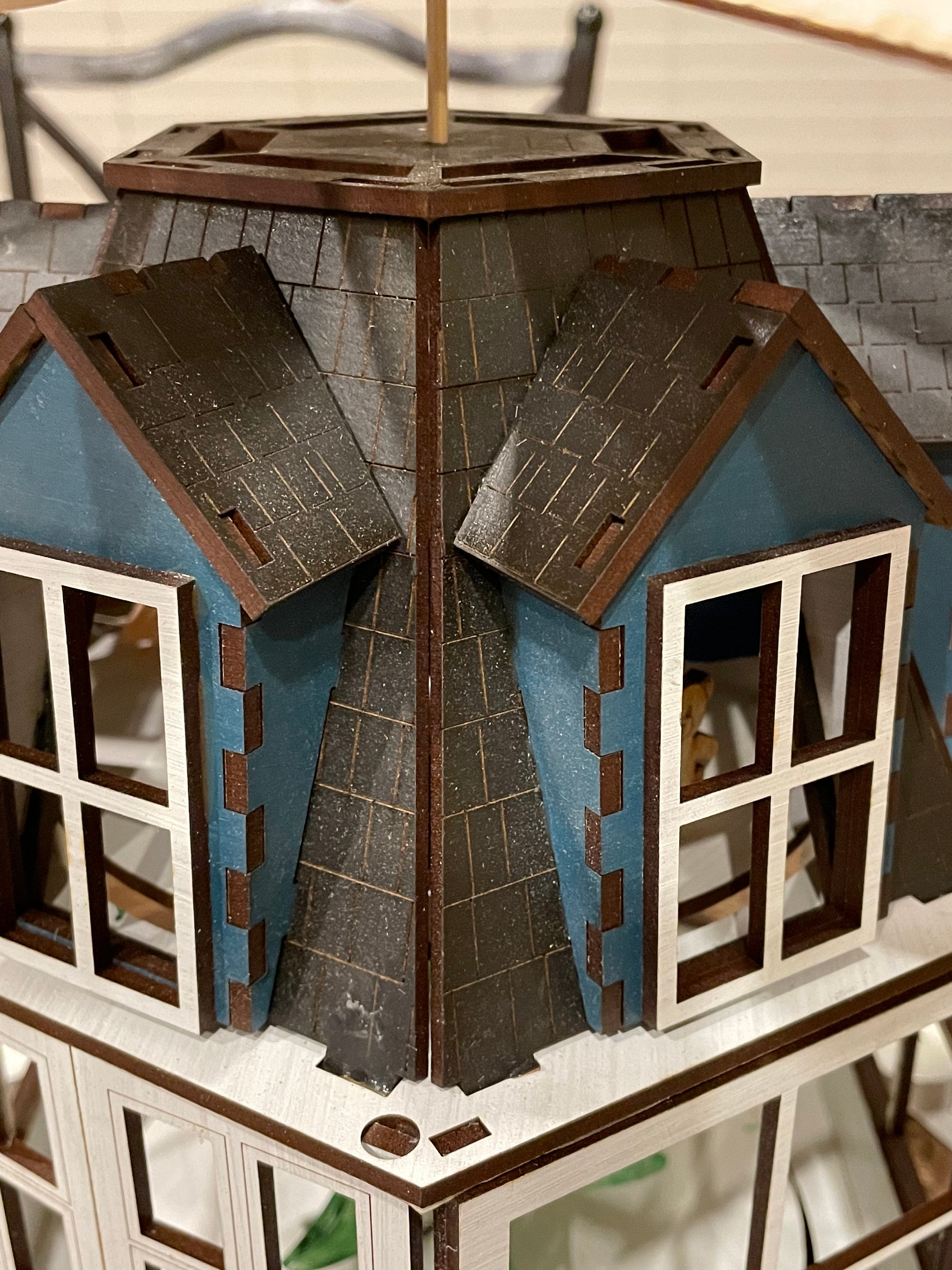 Christmas Carousel Pyramid Candle Spinner Designed for Glowforge Laser ...