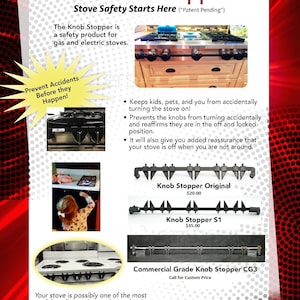 New Stove Safety Device Home/fire Gas Range Knob Stopper - Etsy