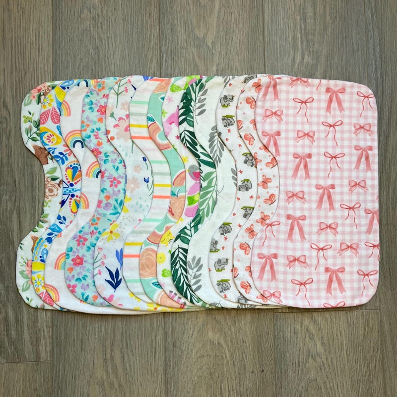 Flannel Burping Clothes - Etsy