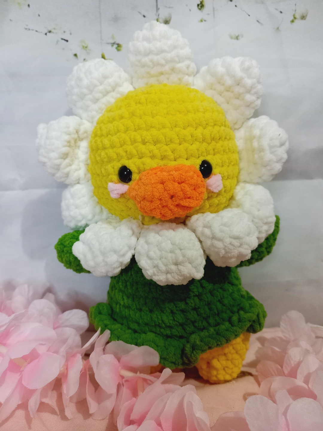 Daisy Duck Plushie Amigurumi Crochet - Etsy