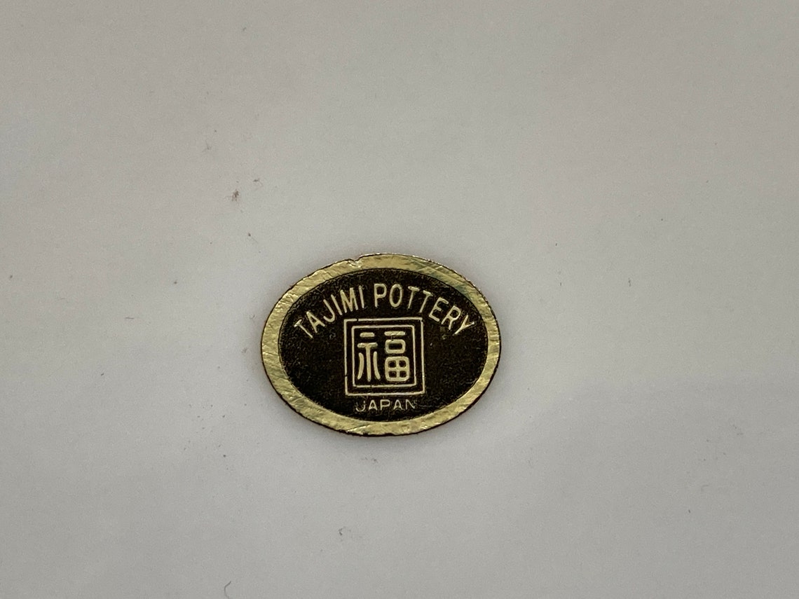 Japanese Tajimi Plate - Etsy