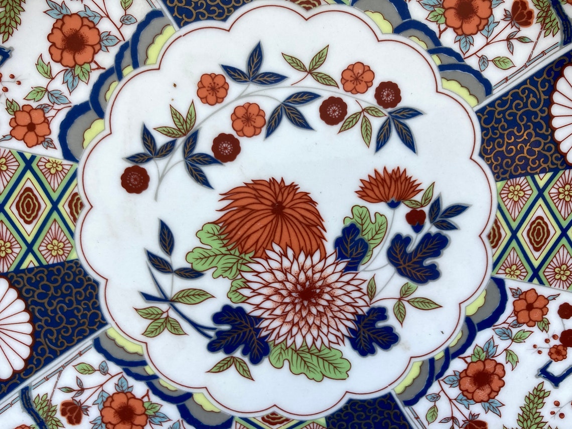 Japanese Tajimi Plate - Etsy