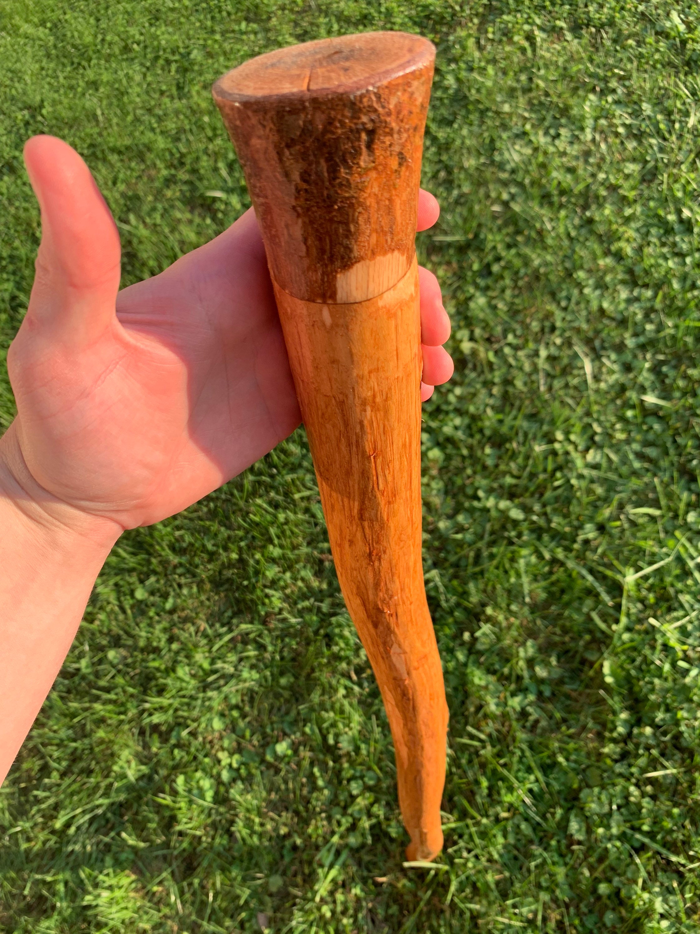 Twin Oak Staff - Etsy