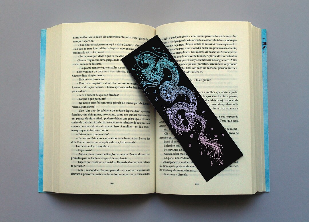 Japanese Dragon Foil Bookmark | Haku Foil Bookmark | Spirited Away Foil ...