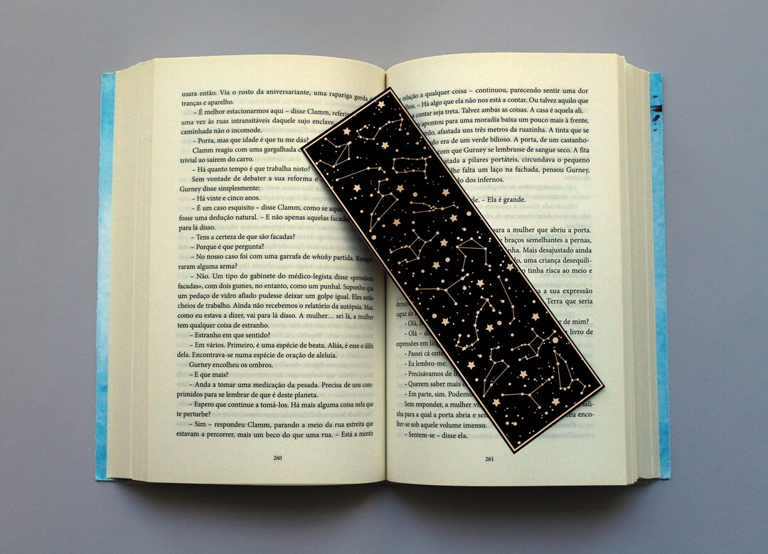Constellations Bookmark | Space Foil Bookmark | Starry Night Foil ...