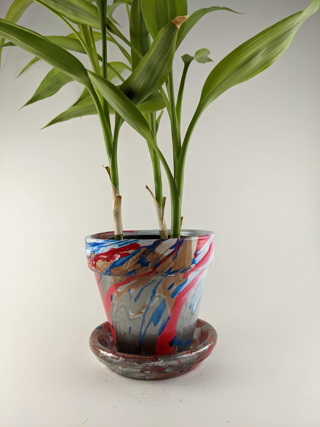 Binary Frequencies - 4" Planter Pot, With Matching Saucer! - Etsy