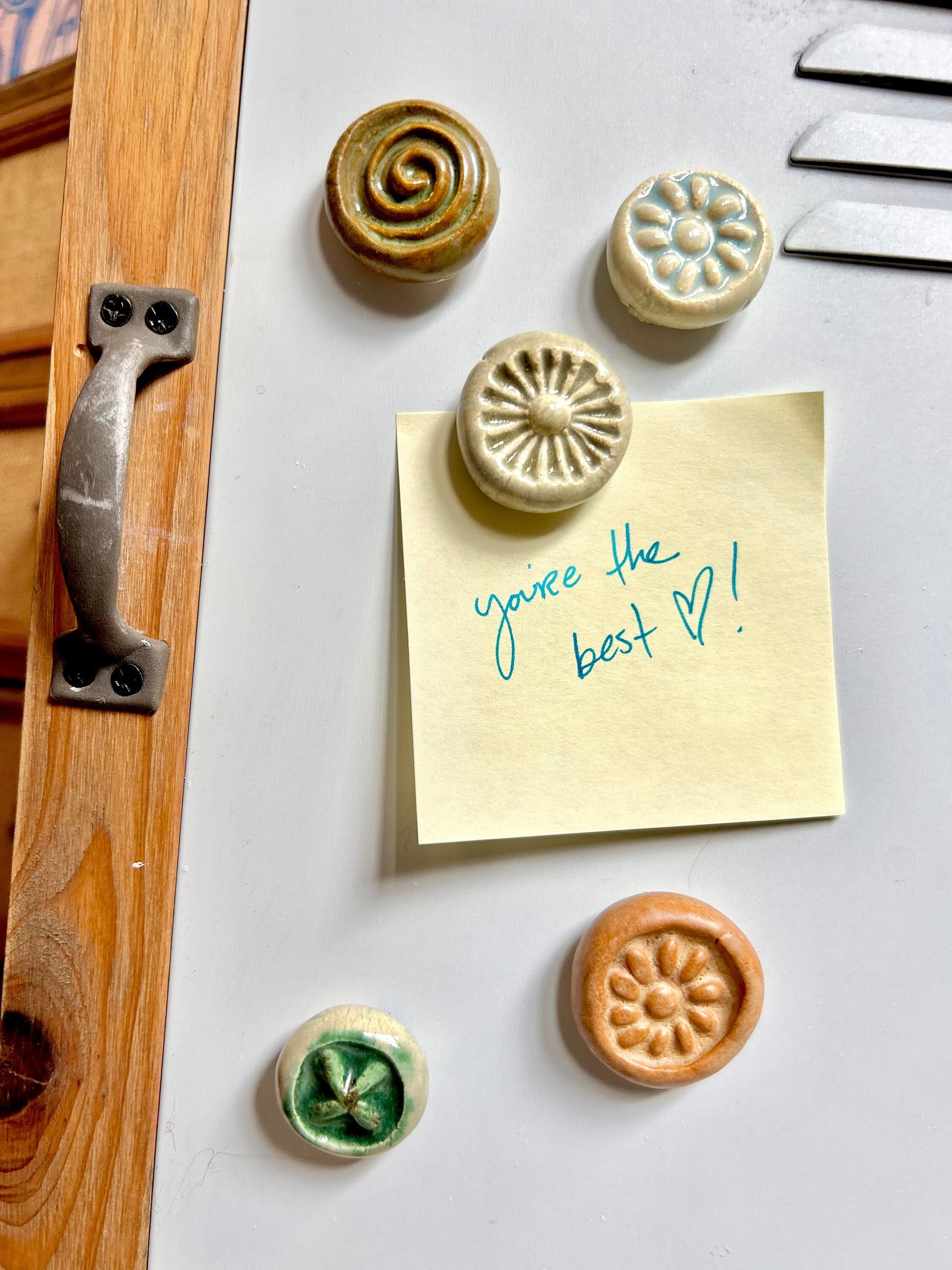 Ceramic Magnets ~ Varied Styles ~ Handmade Pottery by Blookat - Etsy