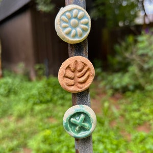 Ceramic Magnets ~ Varied Styles ~ Handmade Pottery by Blookat - Etsy