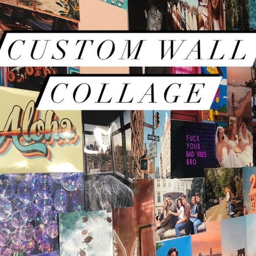 Aesthetic Custom Wall Collage 50-100 Photos Pack You Choose | Etsy