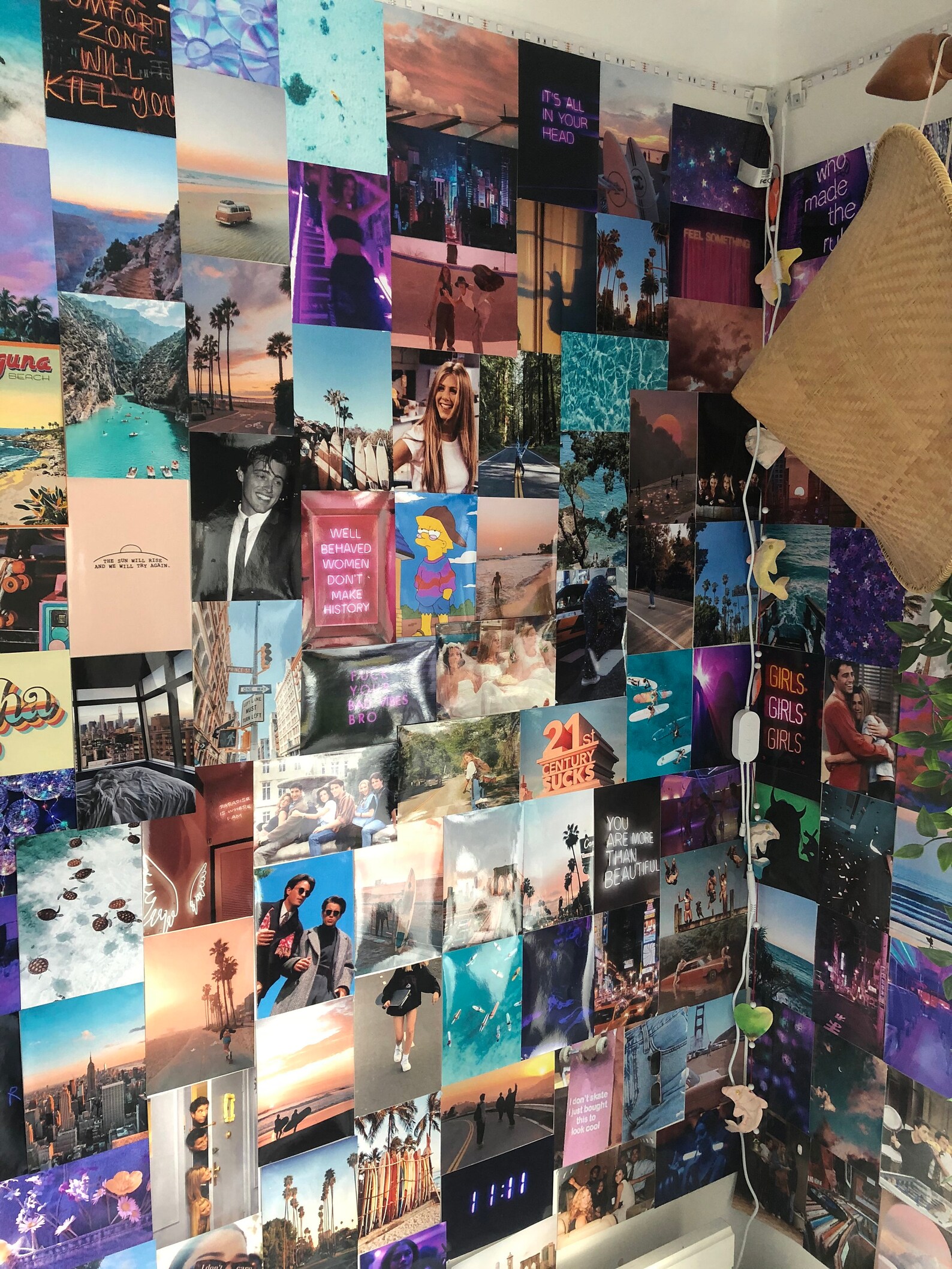 Aesthetic custom wall collage 50-100 photos pack You choose | Etsy