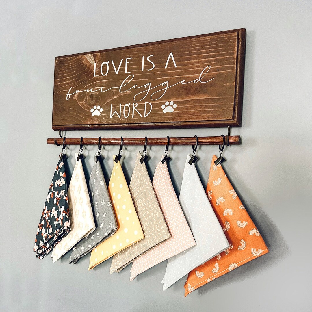 Bandana Holder - Customizable - Etsy