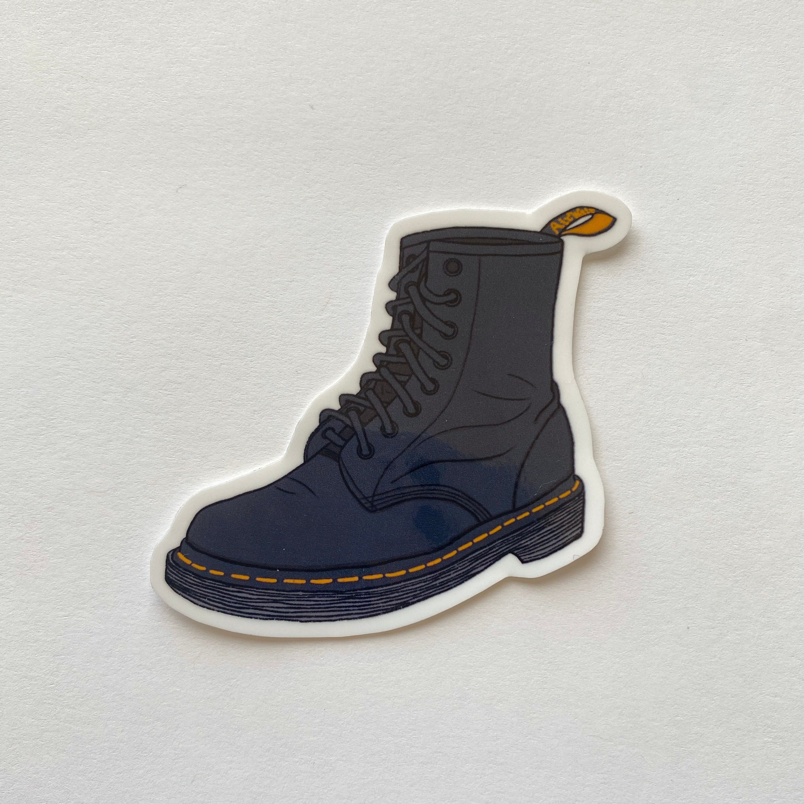 Dr Martens Boots Sticker new Colors Dr Marten Laptop Sticker Water ...