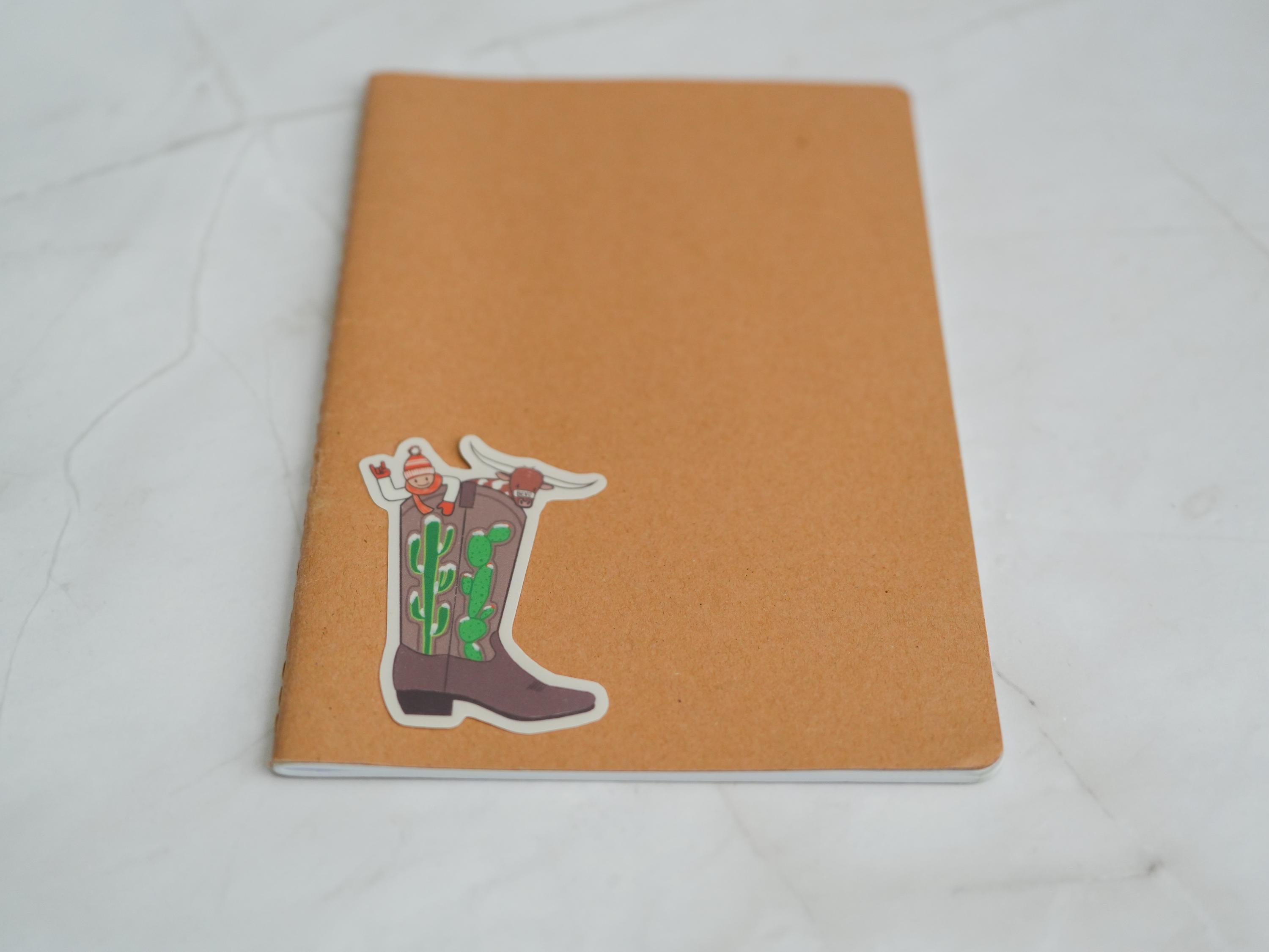 UT Austin Longhorn Sticker | Cowboy Boot Sticker | Hook'em | Winter ...