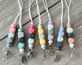 Smile Lanyard Pastel Lanyard Retro Lanyard Groovy Lanyard - Etsy