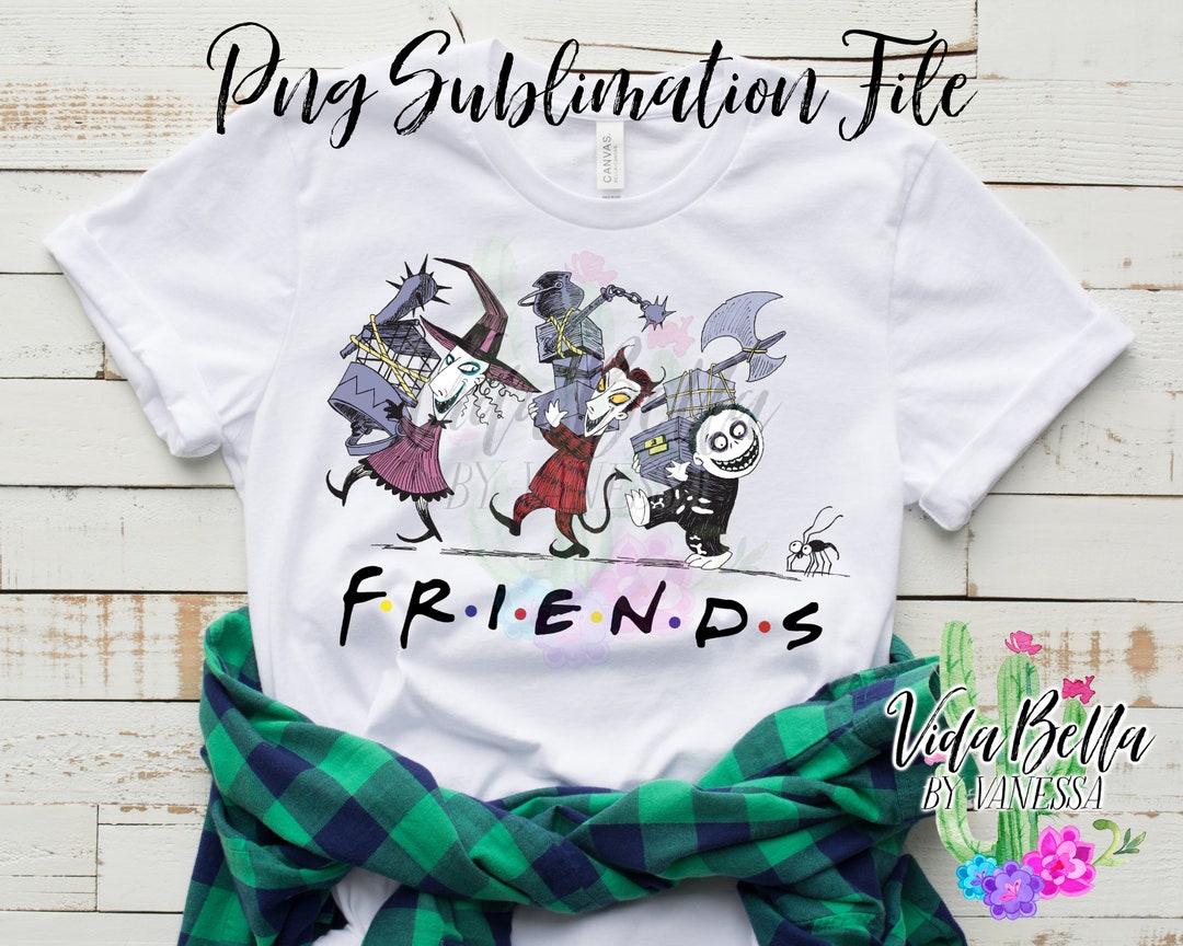 NBC Friends Sublimation PNG File Instant Download - Etsy