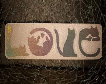 Cat Window Decal Sticker J501 - Etsy