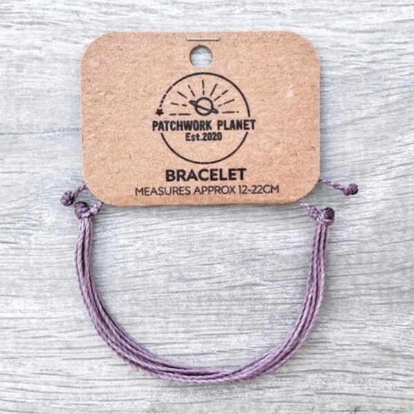 Wax String Bracelet - Etsy