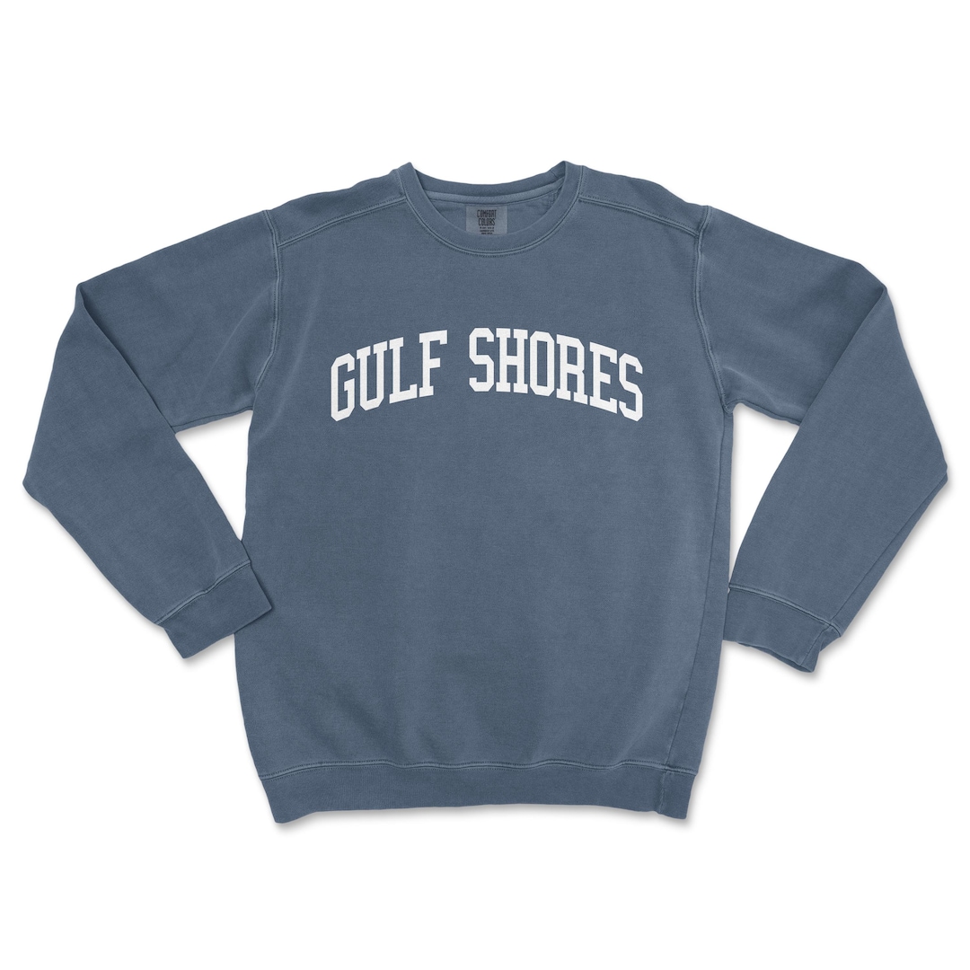 Gulf Shores Alabama Comfort Colors Crewneck Sweatshirt - Etsy