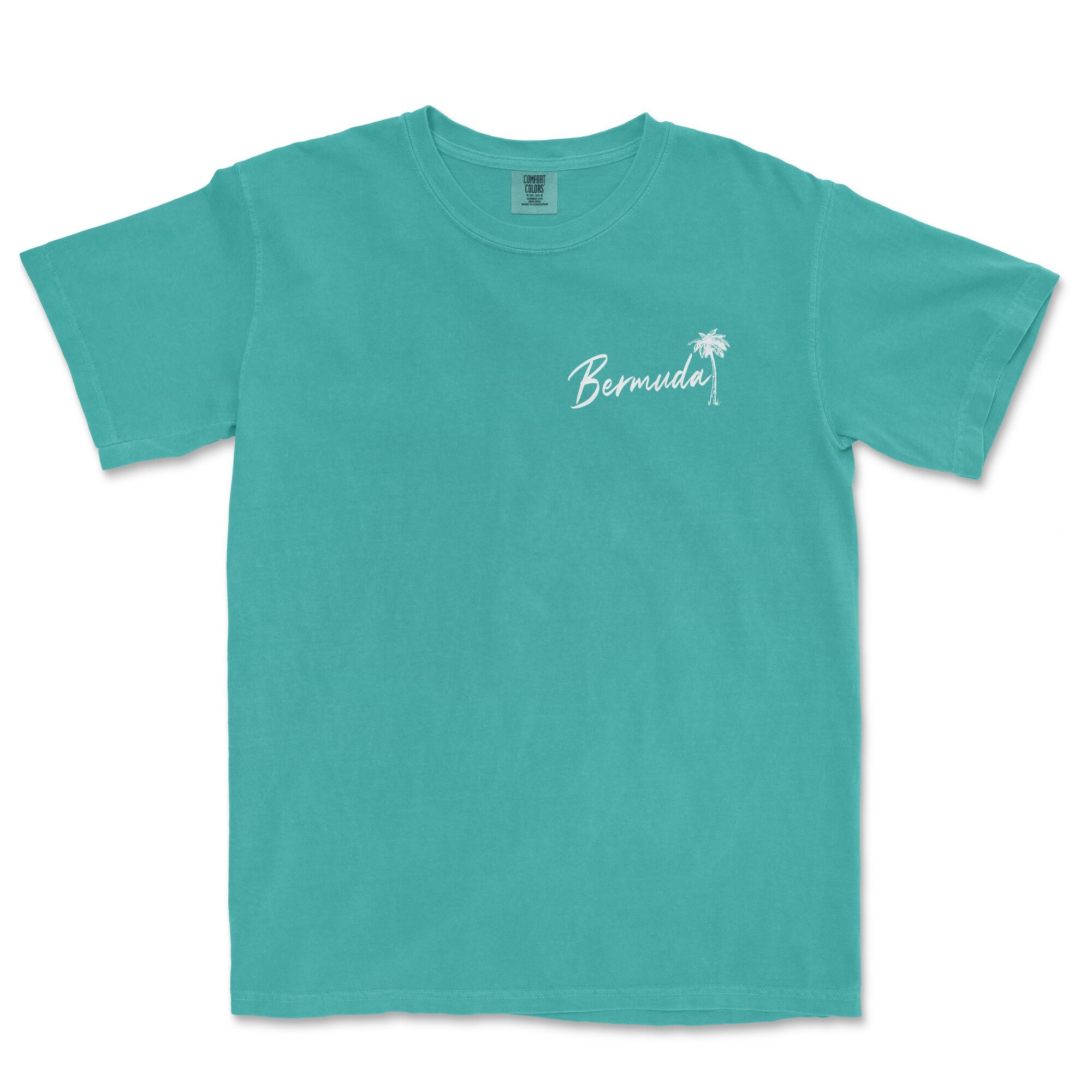 Bermuda T-shirt Front and Back Print - Etsy