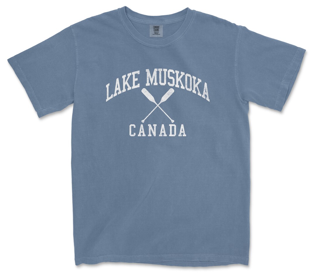 Lake Muskoka Canada Comfort Colors T-shirt Lake Muskoka Shirt - Etsy
