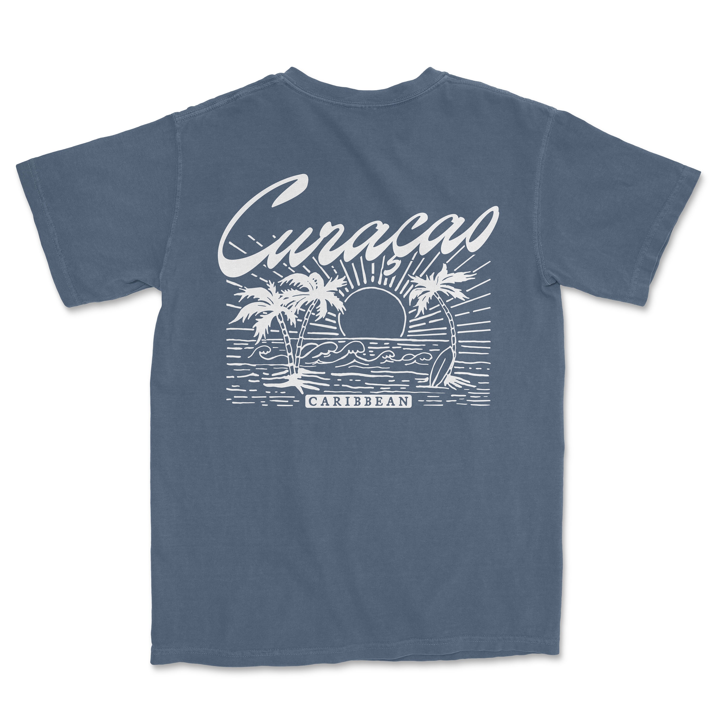 Curaçao Comfort Colors T-shirt - Etsy