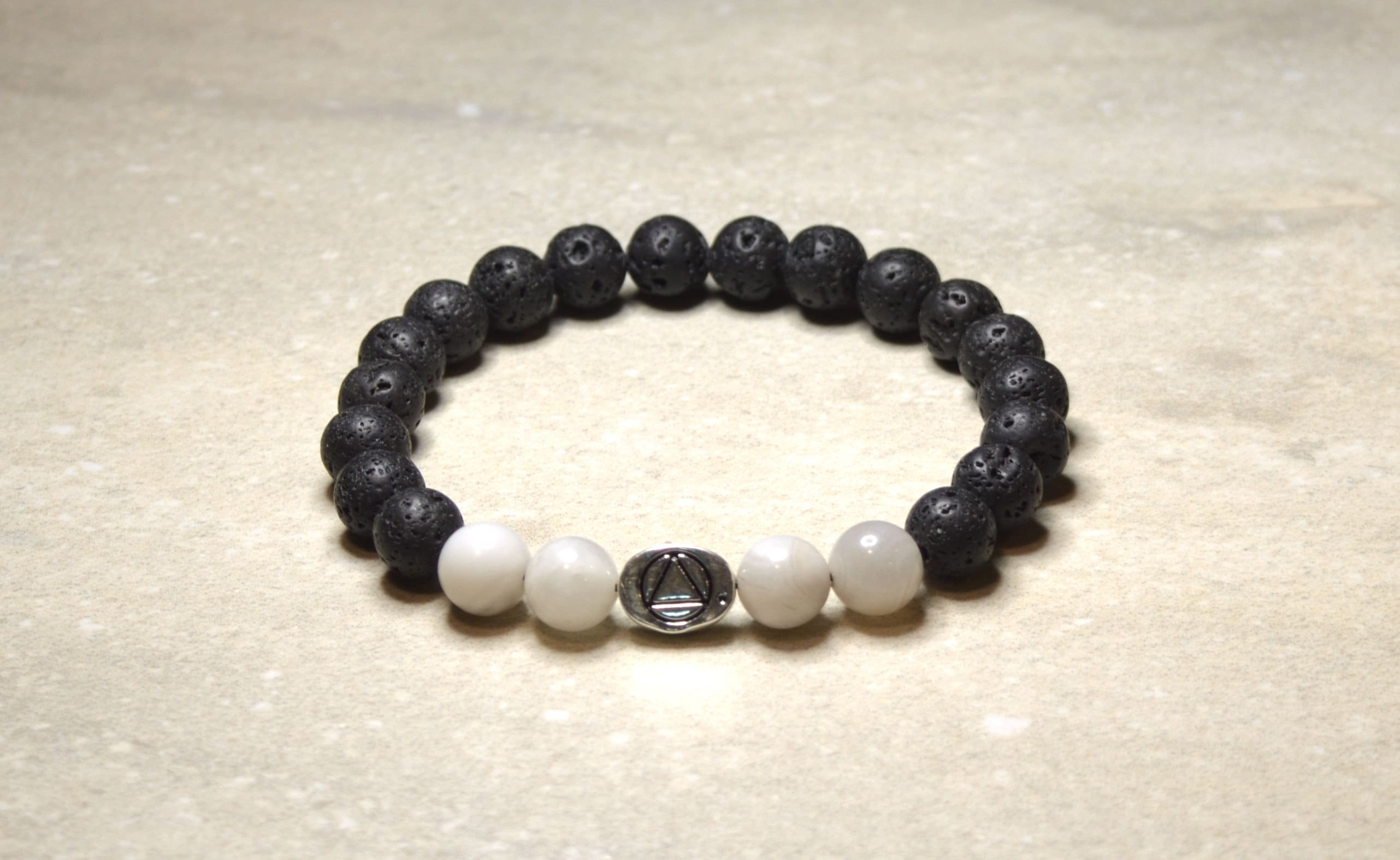 Men Women Addiction Recovery Bracelet Set, NA, A.A, Sobriety, Charm ...