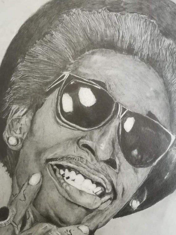Wiz Khalifa Pencil Drawings