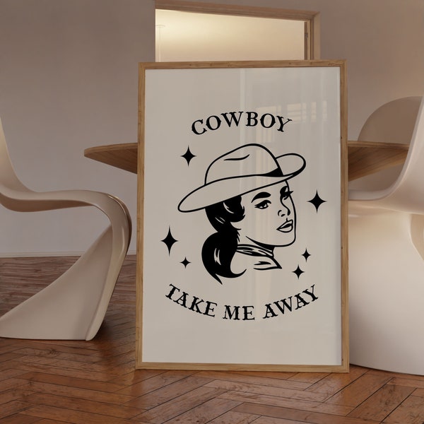 Cowboy Quote Wall Art - Etsy