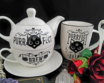 Gothic Tea Set - Etsy