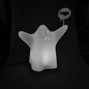 Spooky 3D Printed Ghost Lamp - Add a Spectral Glow to Your Space! - Etsy