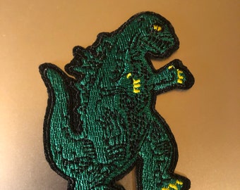 Godzilla Patch - Etsy