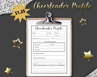Game Schedule, Cheerleading Coach Binder Printable, Digital Planning ...