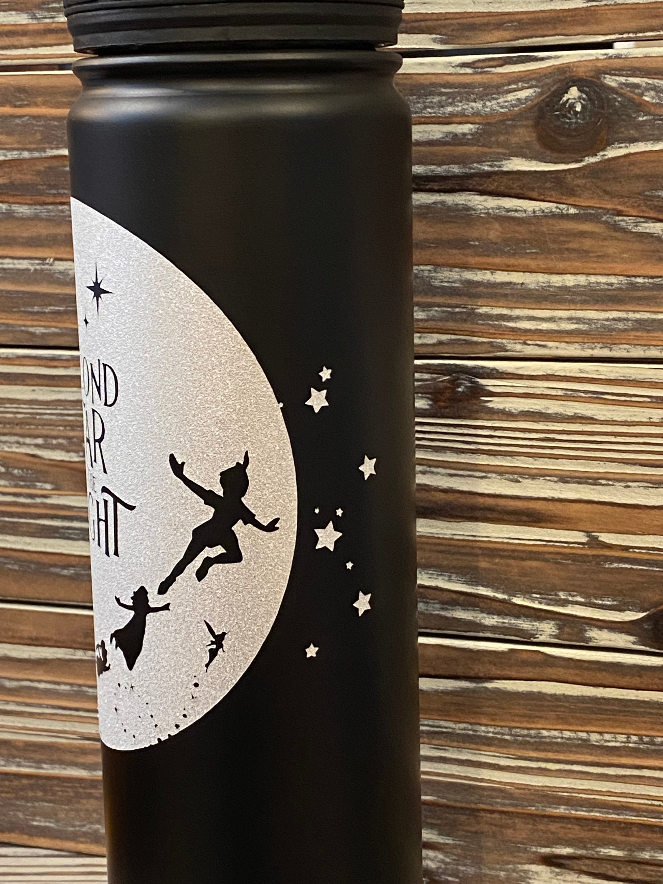 Peter Pan Inspired Water Bottle/tumbler - Etsy