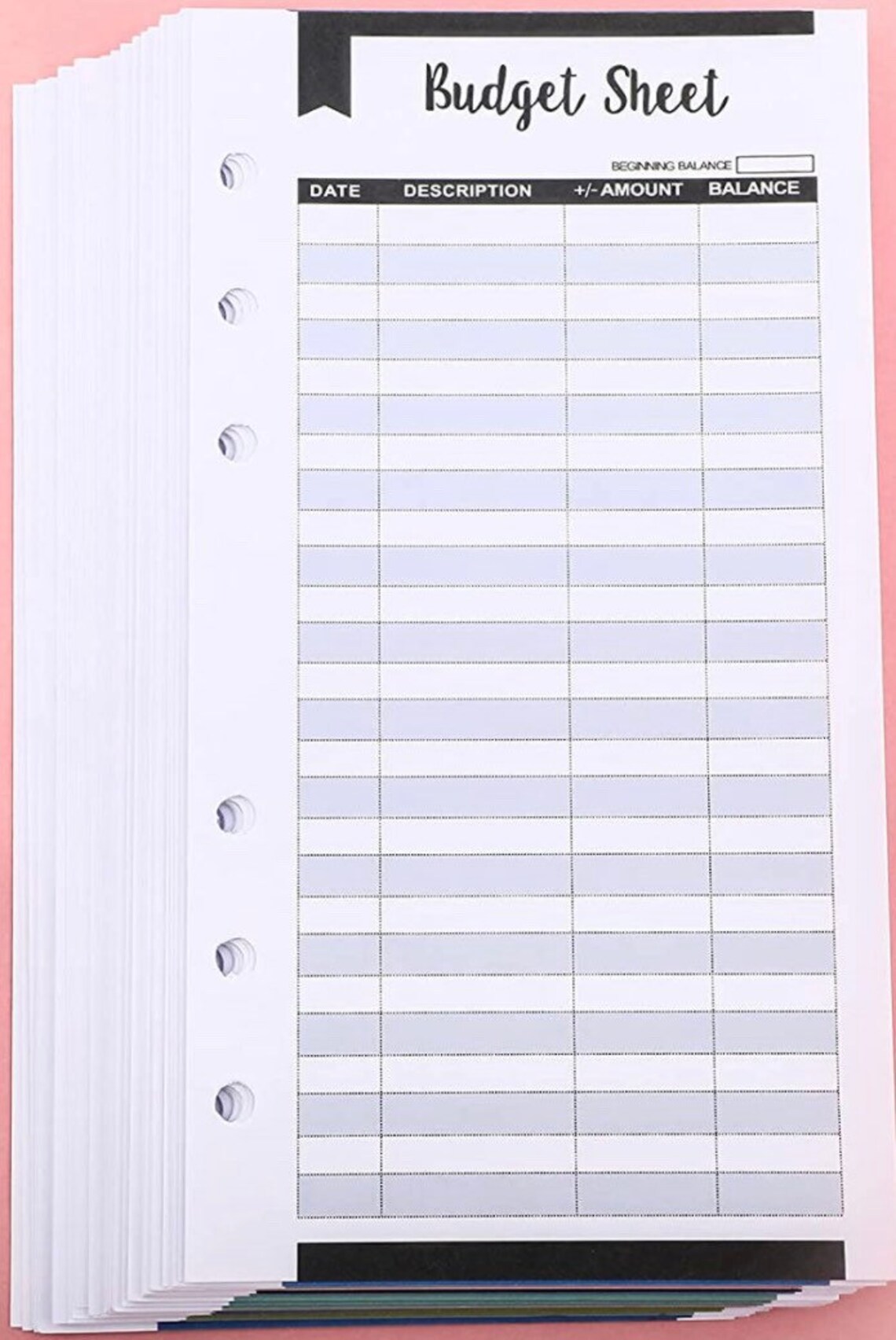 Budget Slips for Budget Binders - Etsy