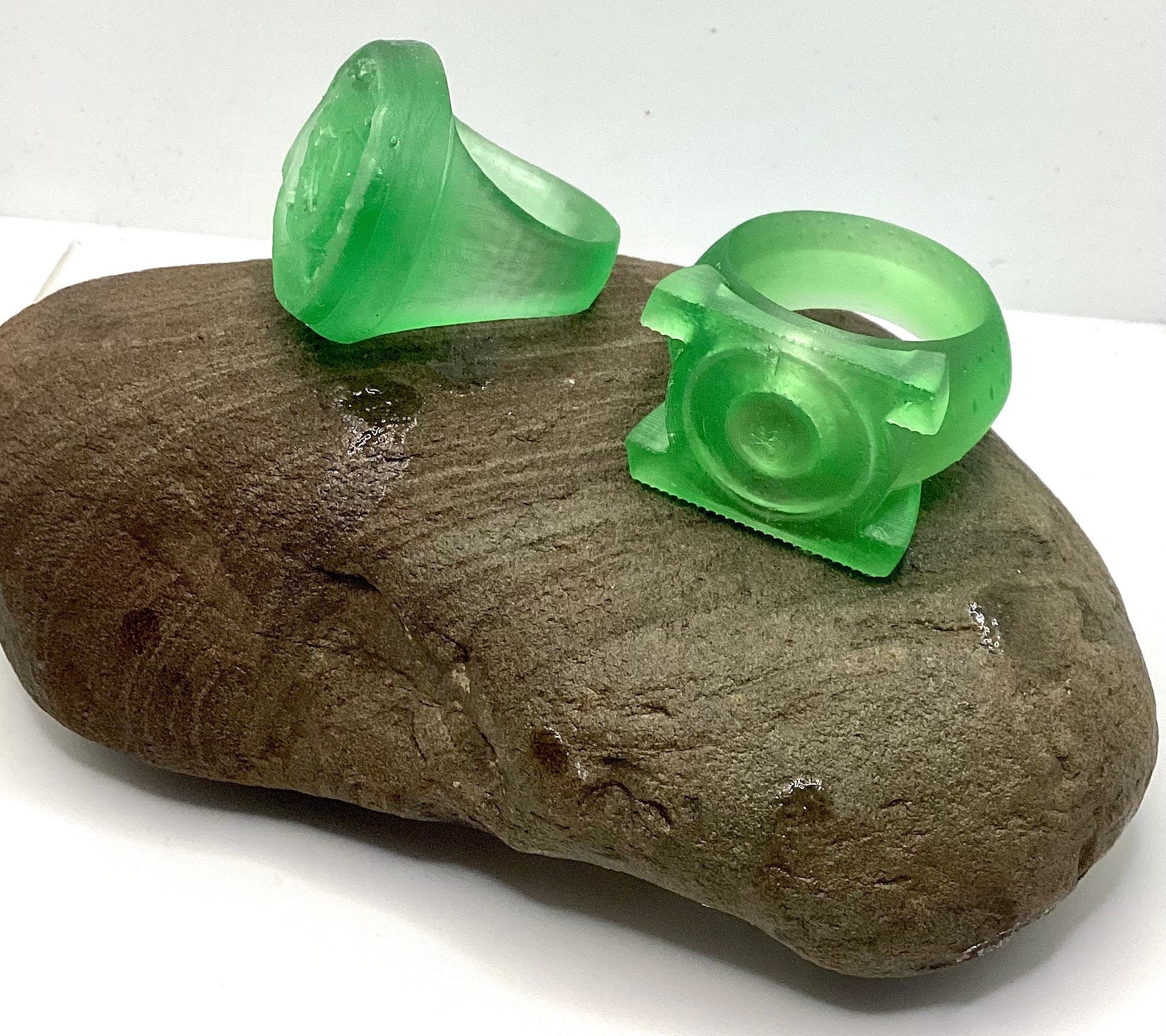 Custom Rings of the Lantern Corps, Lantern Corps Rings, DC Lantern ...