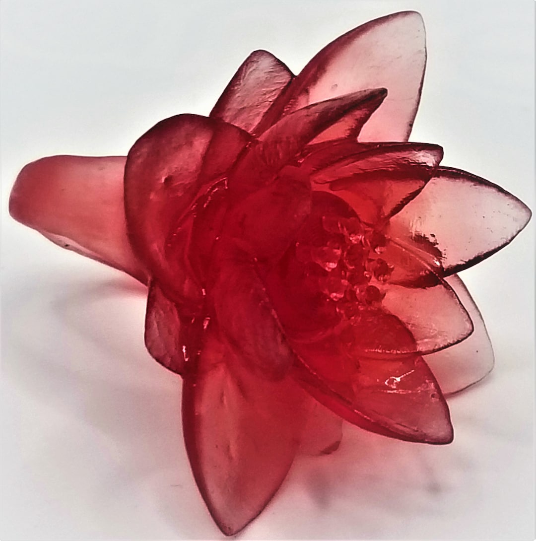 Flowers of Summer, Lotus Ring - Etsy