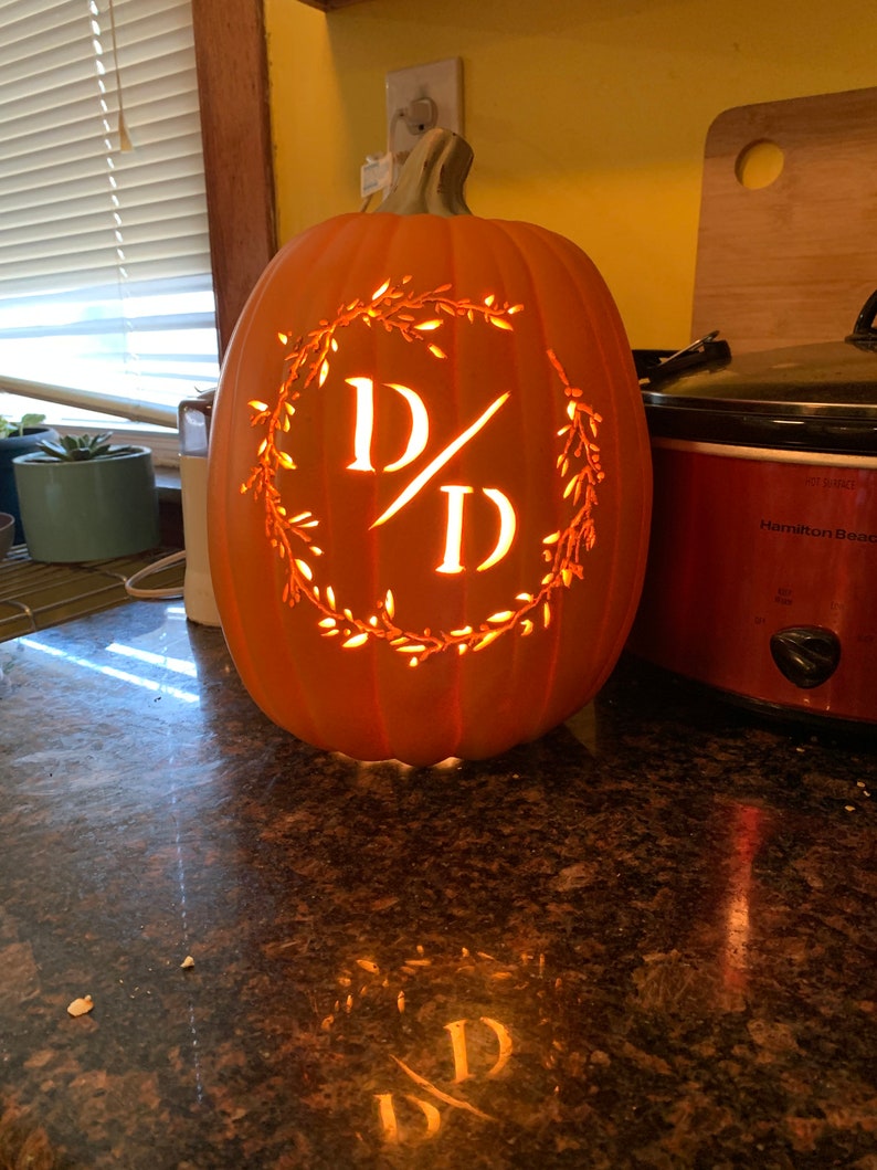 Custom Logo Carved Foam Pumpkin business Sports Team Band - Etsy