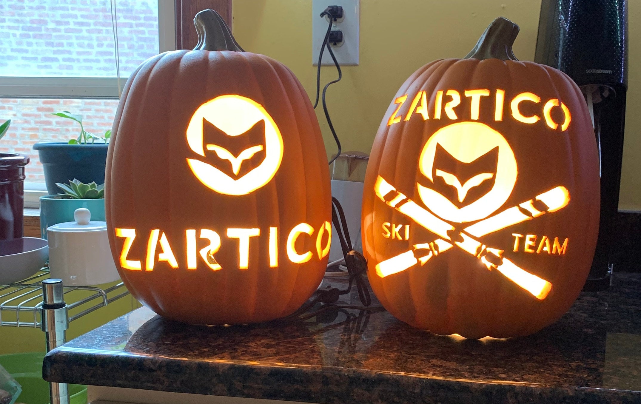 Custom Logo Carved Foam Pumpkin business Sports Team Band - Etsy