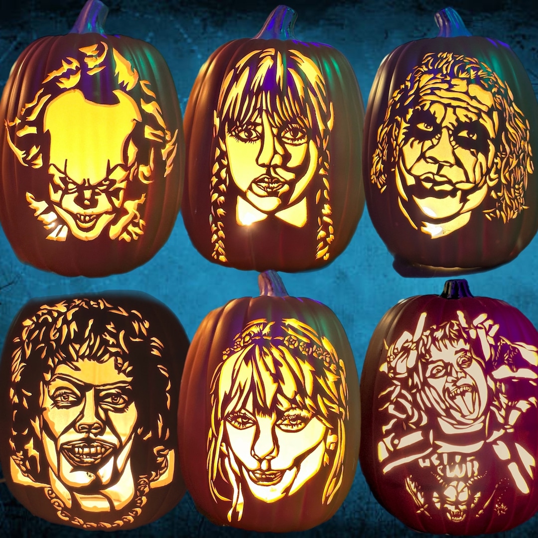 Custom Pop Culture Character Carved Foam Pumpkin - Etsy