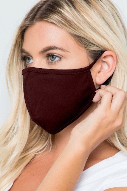 3 PCS/SET - Premium Fabric Face Masks / Double-layer / Made in USA ...