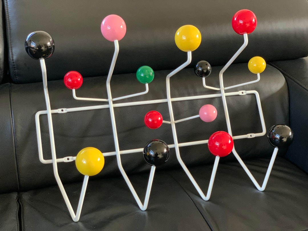 Colored Sputnik Coat Rack With 14 Hooks Vintage Wall Mounted Ball Coat ...