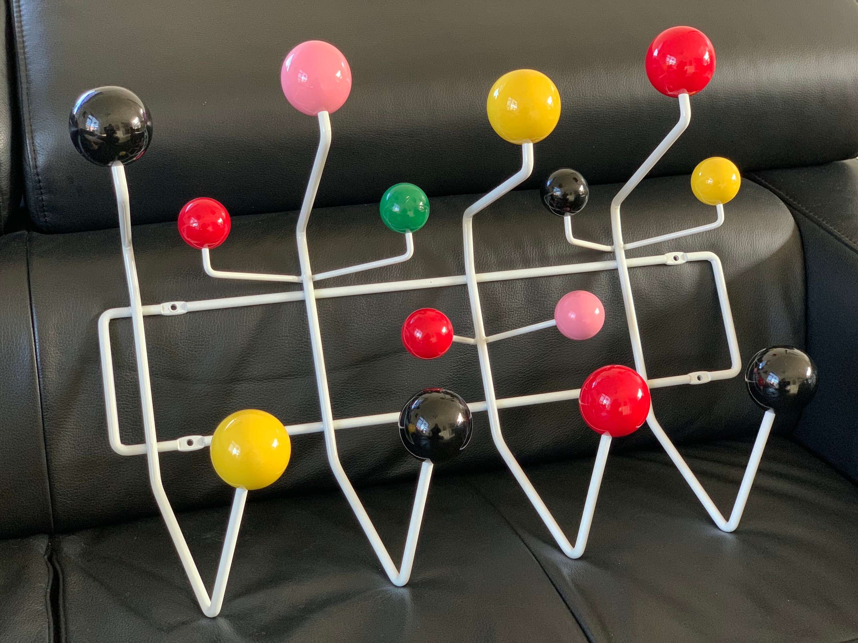 Colored Sputnik Coat Rack With 14 Hooks Vintage Wall Mounted Ball Coat ...