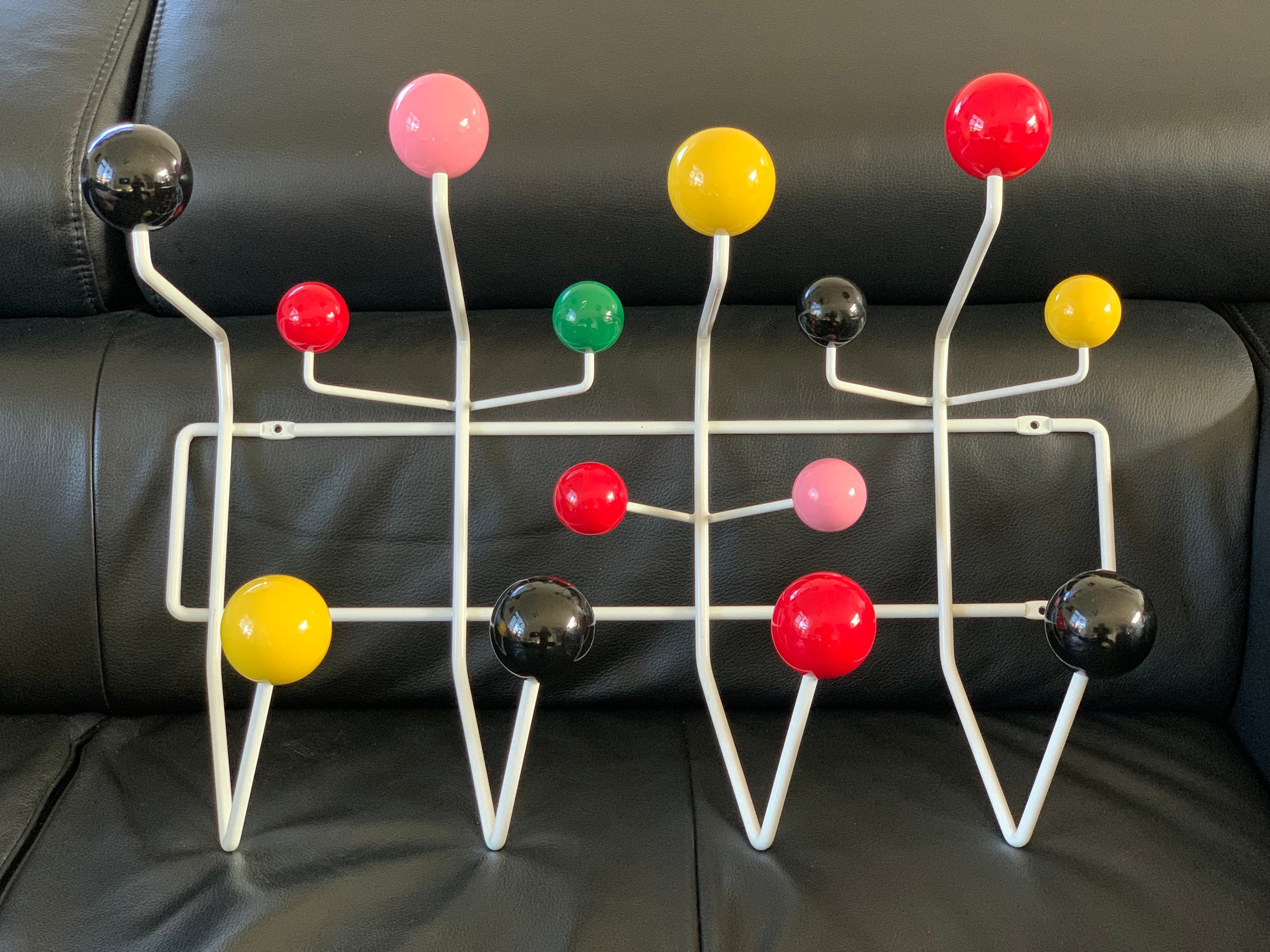 Colored Sputnik Coat Rack With 14 Hooks Vintage Wall Mounted Ball Coat ...