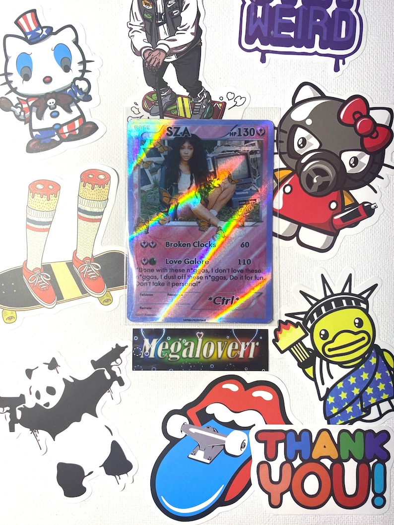 SZA Fanmade | Pokémon Trading Card - Etsy