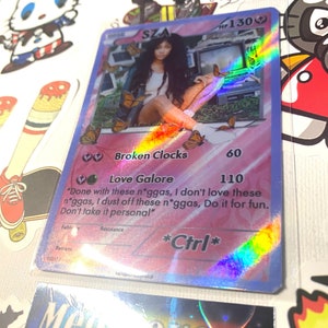 SZA | Pokémon Trading Card - Etsy