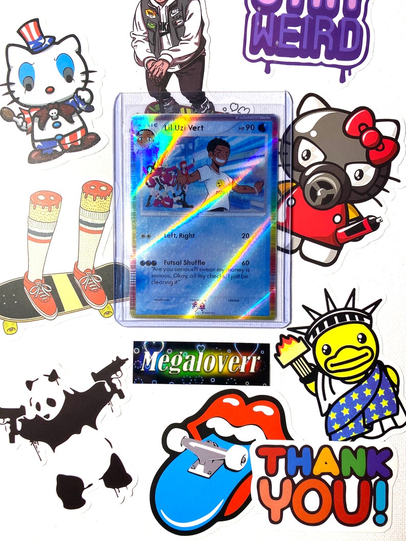 Lil Uzi Vert Fanmade | Pokémon Trading Card - Etsy